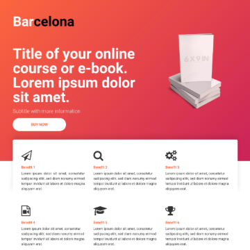 Landing Page Vorlagen - inCMS