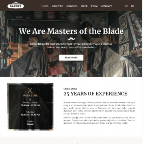 Business Templates - inCMS