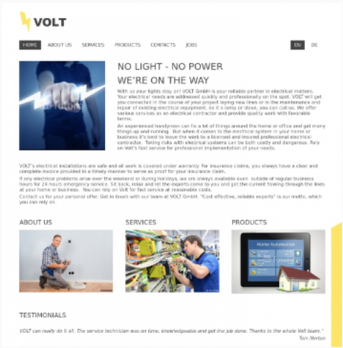 Business Templates - inCMS