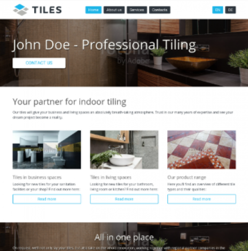 Business Templates - inCMS