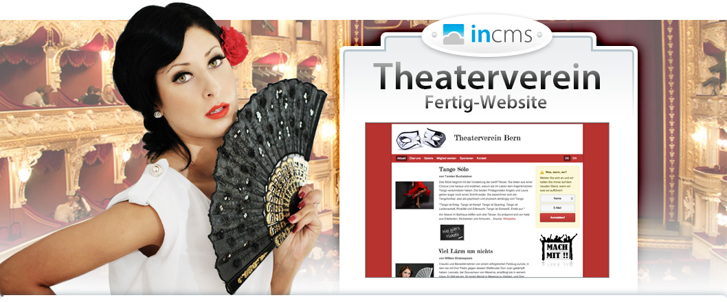 Homepage für Vereine - inCMS