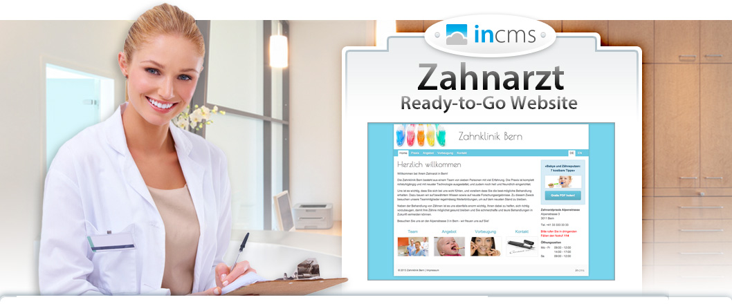 Dentist Website - inCMS
